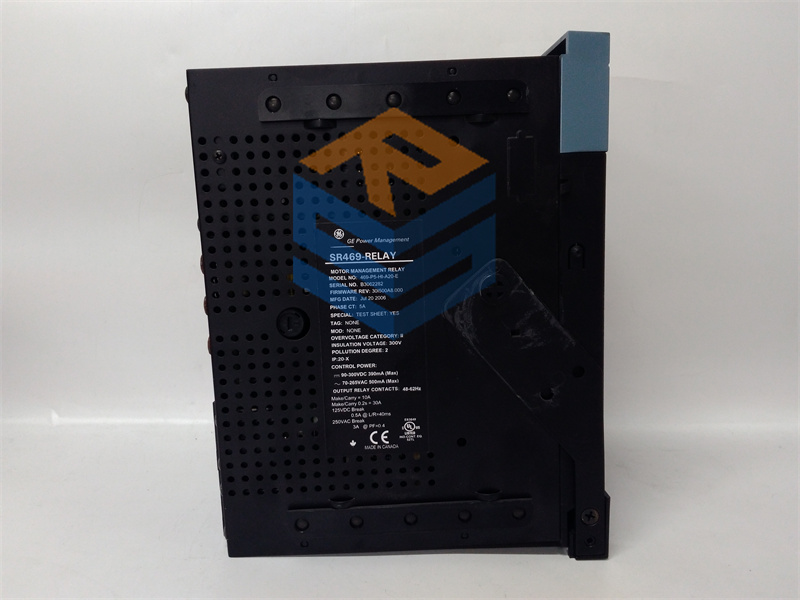 GE 469-P5-HI-A20-E Motor management relay - Runheng GE 469-P5-HI-A20-E Motor management relay - Runheng