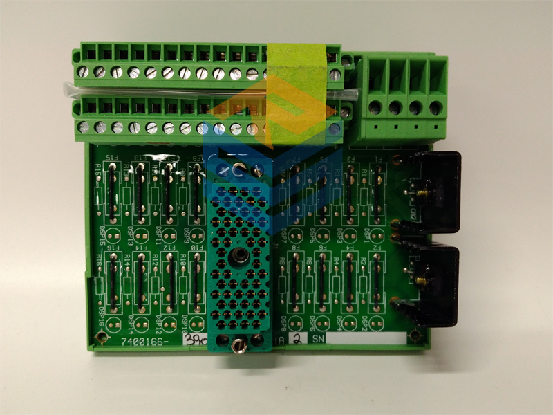 TRICONEX 9662-610 24 VDC dual terminal panel, 16 points, universal ...