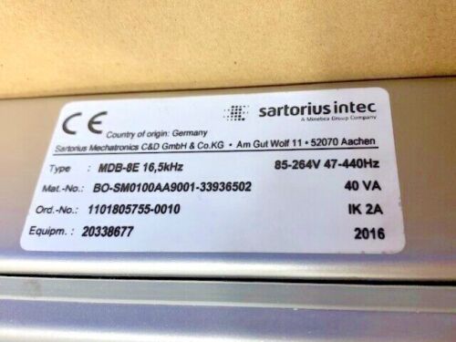 Sartorius MDB-8E - Runheng