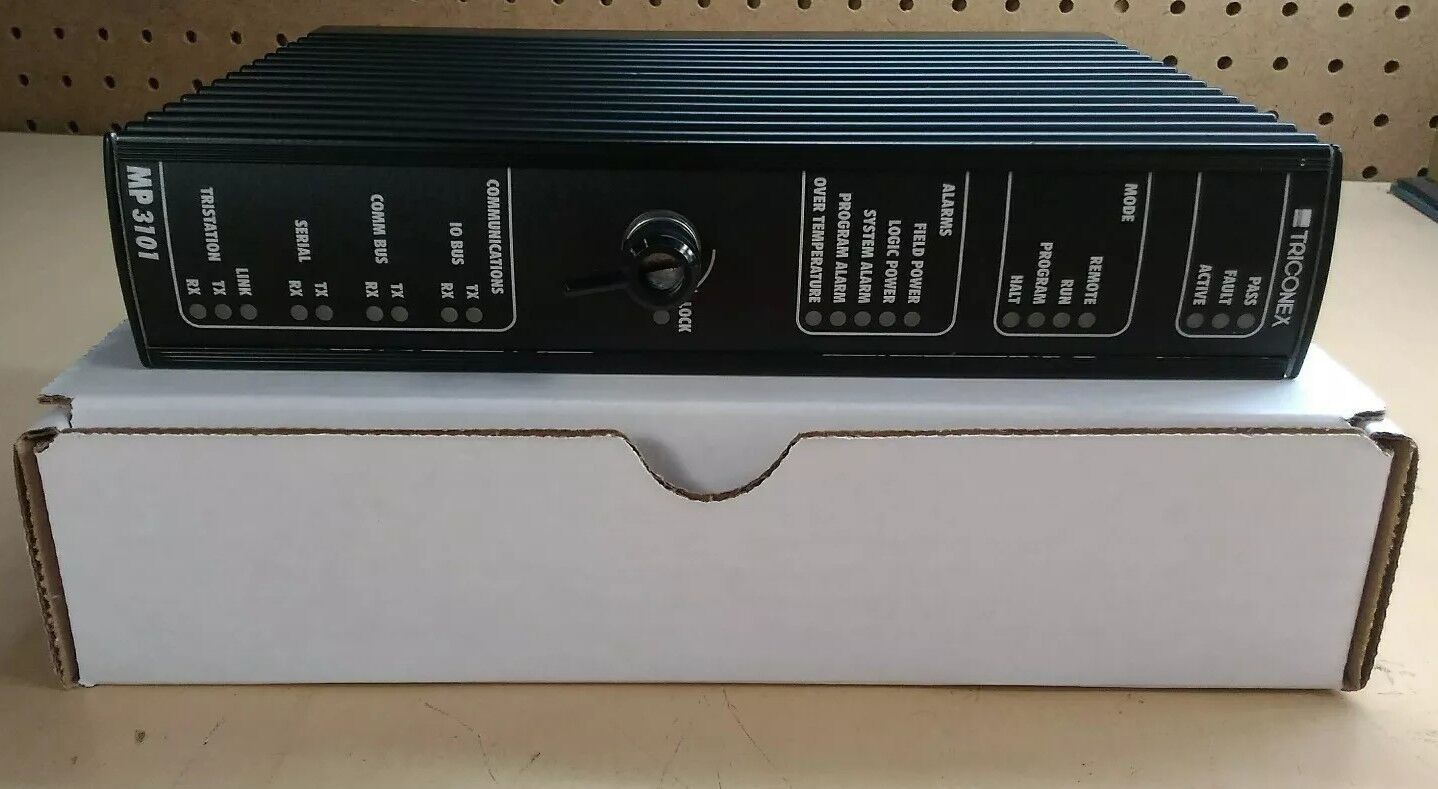TRICONEX+MP 3101 Three modular redundant main processor modules - Runheng